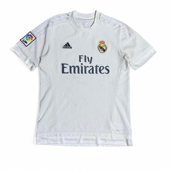 adidas | Shirts | Vintage Vtg Adidas Real Madrid Fly Emirates Soccer ...